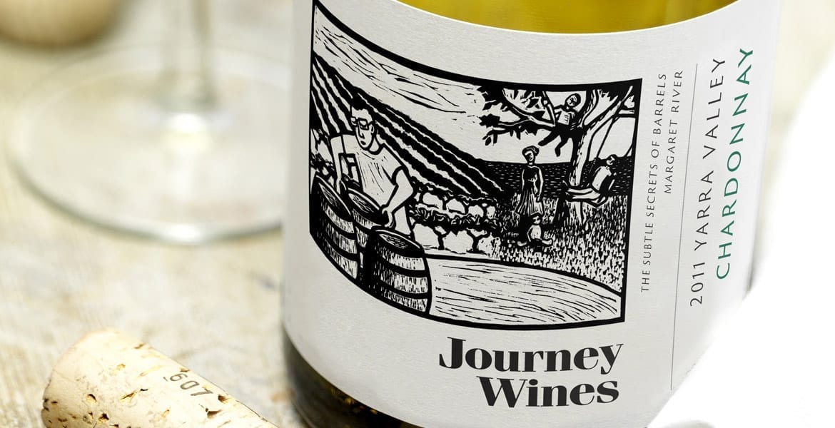 New Work: Journey Wines Label - John Jewell Design